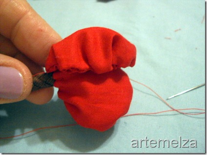 ARTEMELZA - Arte e Artesanato: Fuxico - tulipa franzida | Yo-yo ...